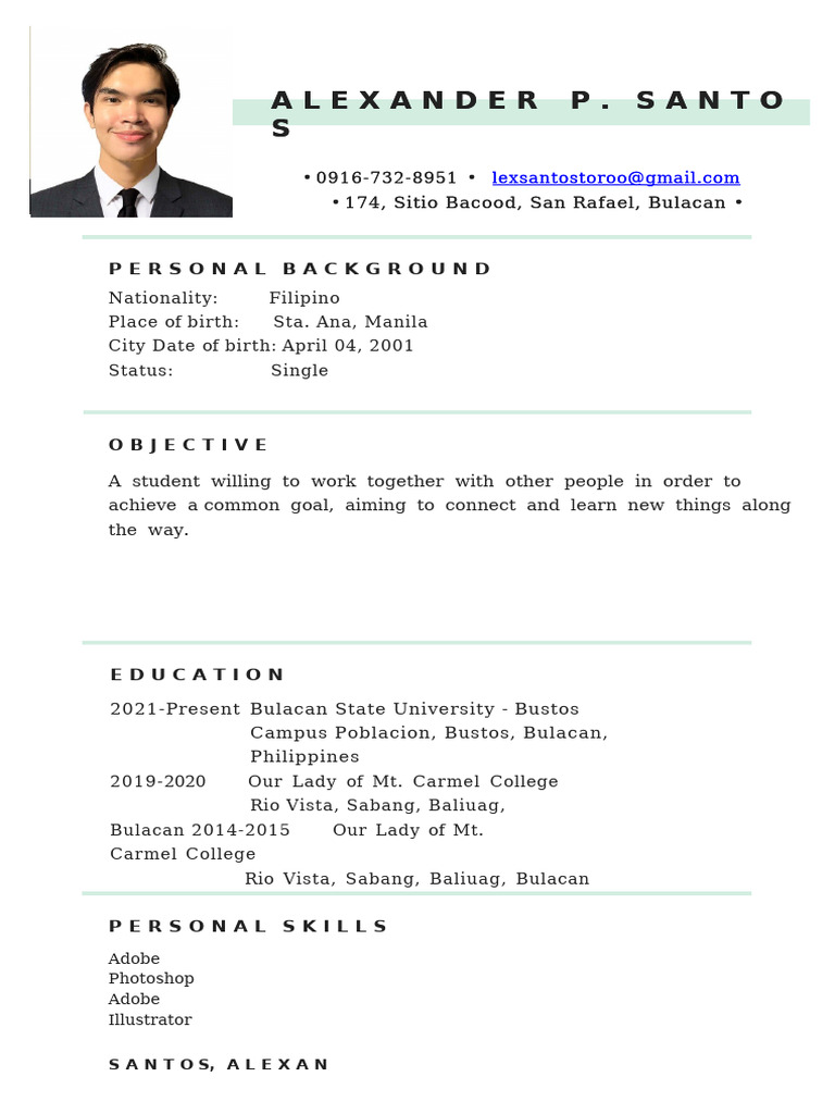 LEX-RESUME New | PDF