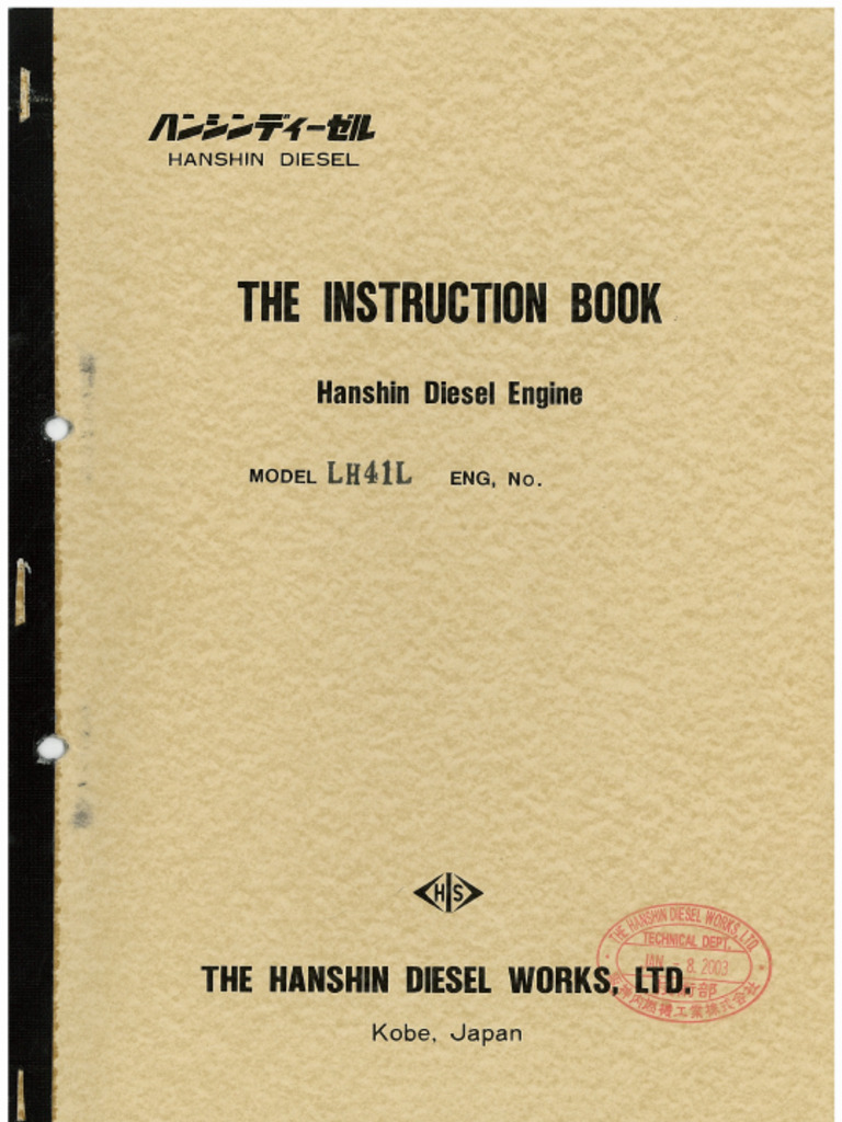LH41L Instruction Book | PDF