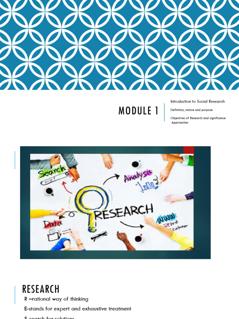 Module 1_030720 | PDF | Methodology | Theory