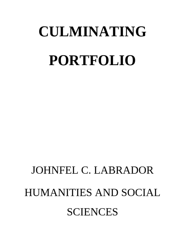 Culminating | PDF | Theology | Social Sciences