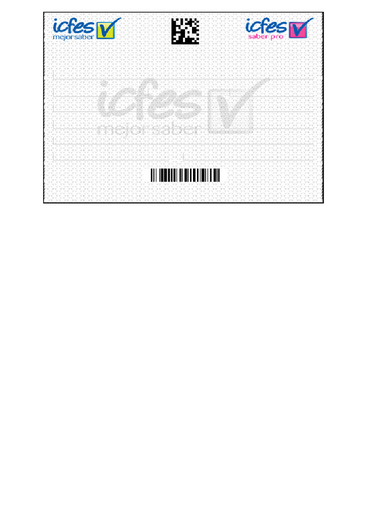 Certificado Asistencia ICFES 2019 | PDF