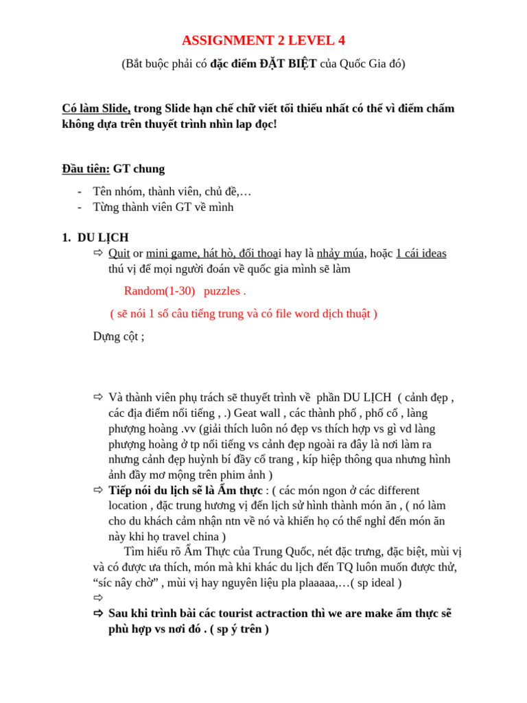 Assignment 2 Level4 | PDF