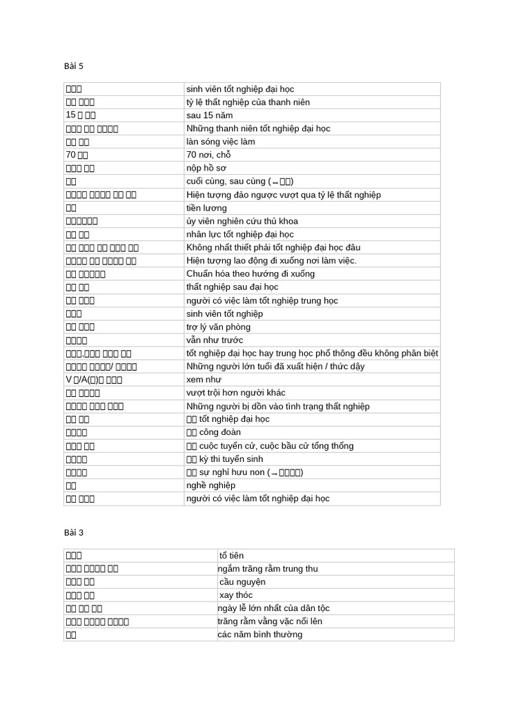 TV Nghe Ytn Bài 5 Và 3 | PDF