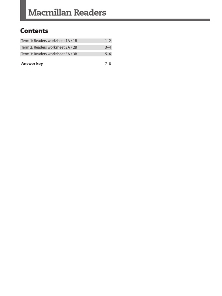 All Clear TRF3 SEC - K Macmillan Readers | PDF | The Hound Of The ...