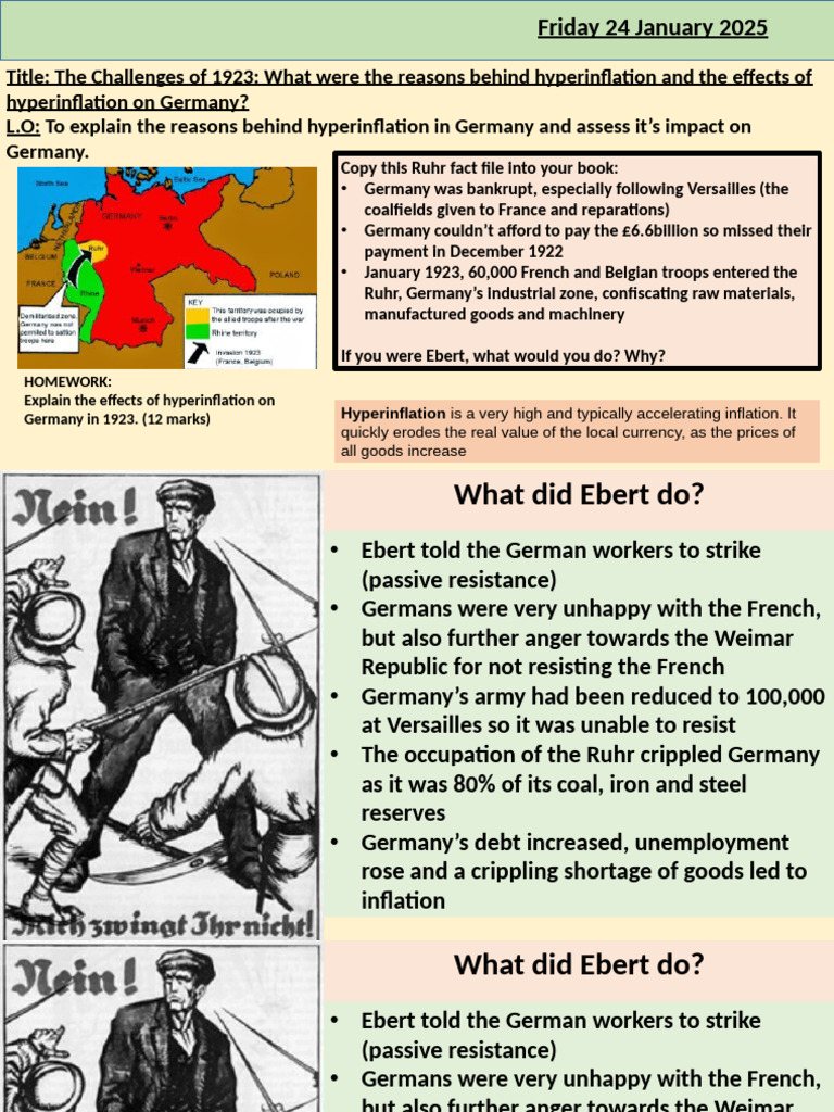 L6 Hyperinflation | PDF | Hyperinflation In The Weimar Republic ...