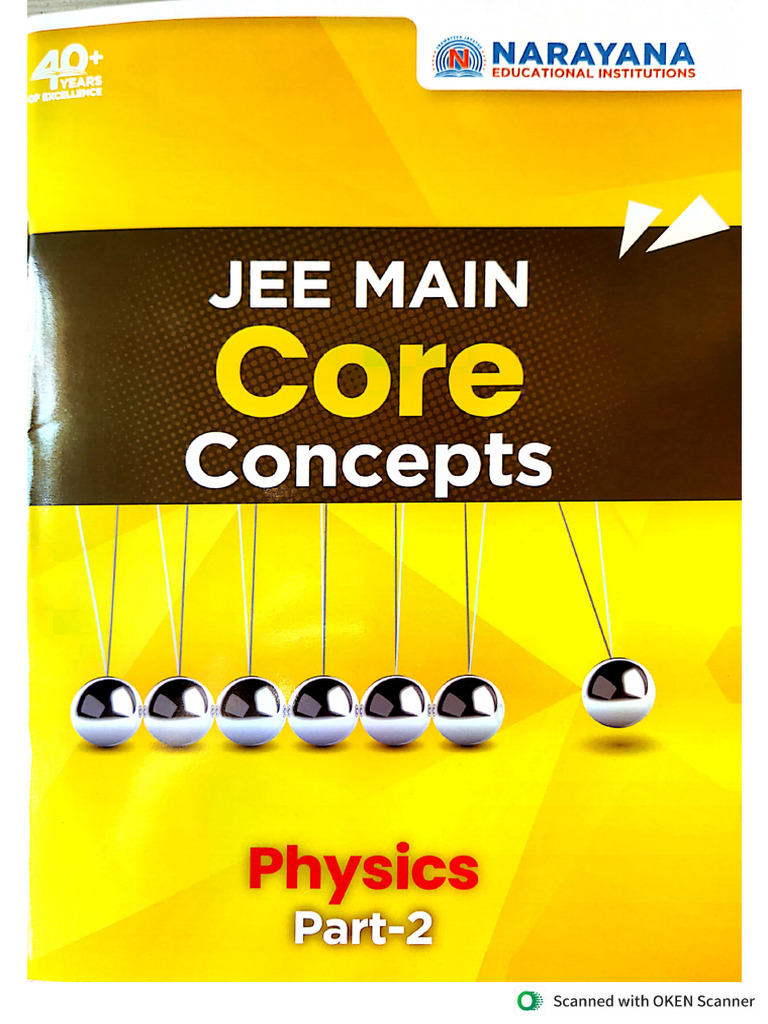 Jee Main Core Concepts Physics (Part-2) | PDF