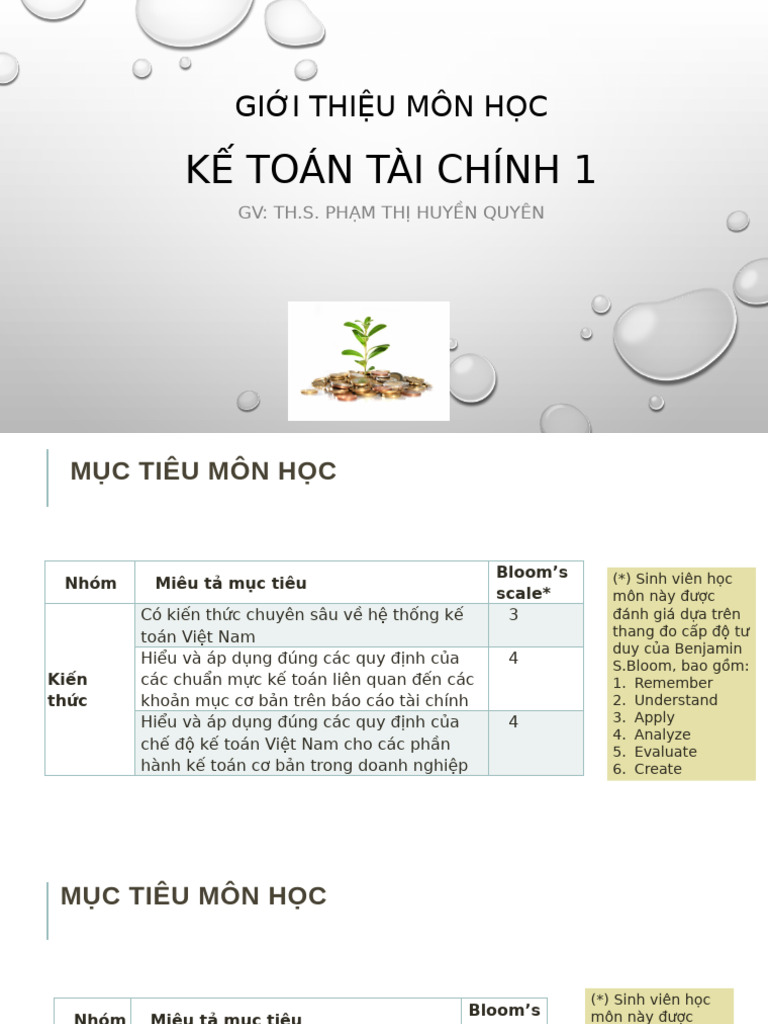 Kttc1-Chương 0 | PDF