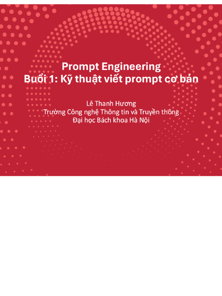 Giáo Trình GenAI01 - MOOC Daotao - Ai | PDF