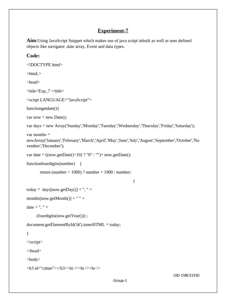 girishexp_7_WT (1) | PDF