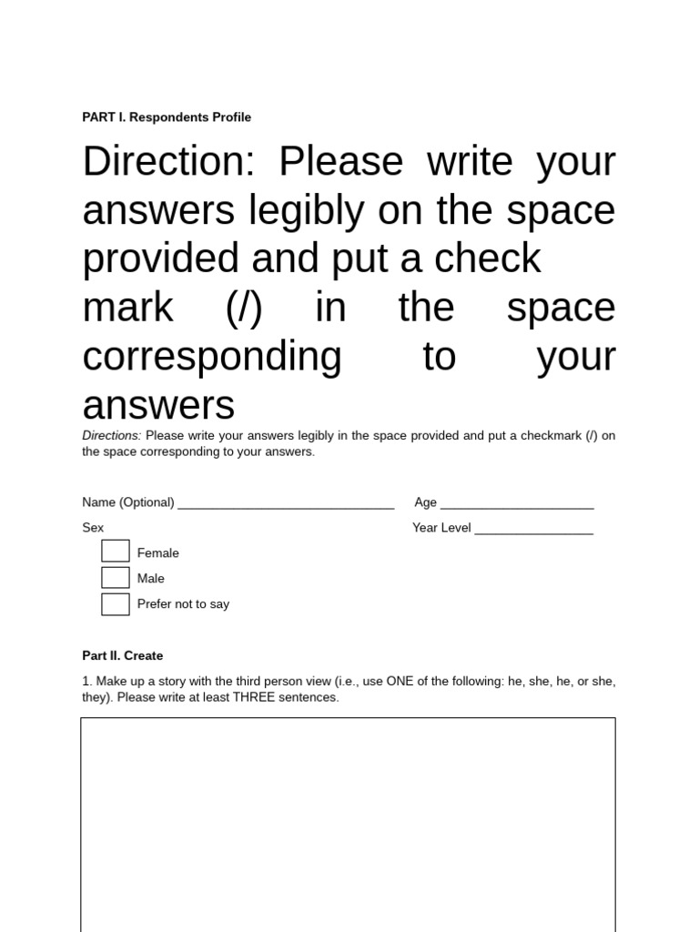 Questionnaire With Comments | PDF | Grammatical Gender | Linguistics