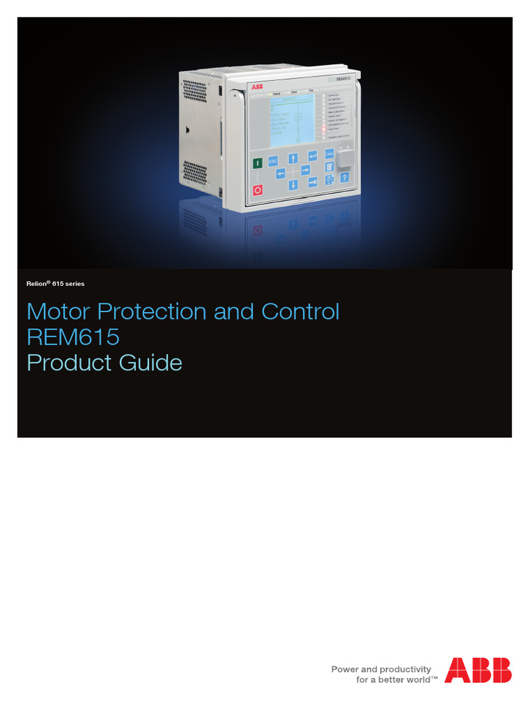 REM615 PG 756890 ENk | PDF | User Interface | Telecommunications