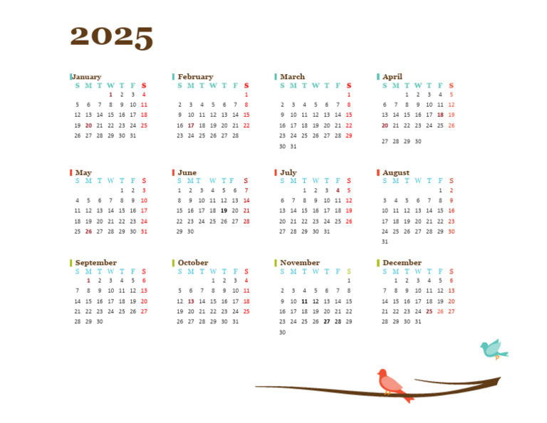 2025-yearly-editable-calendar-word-56 | PDF