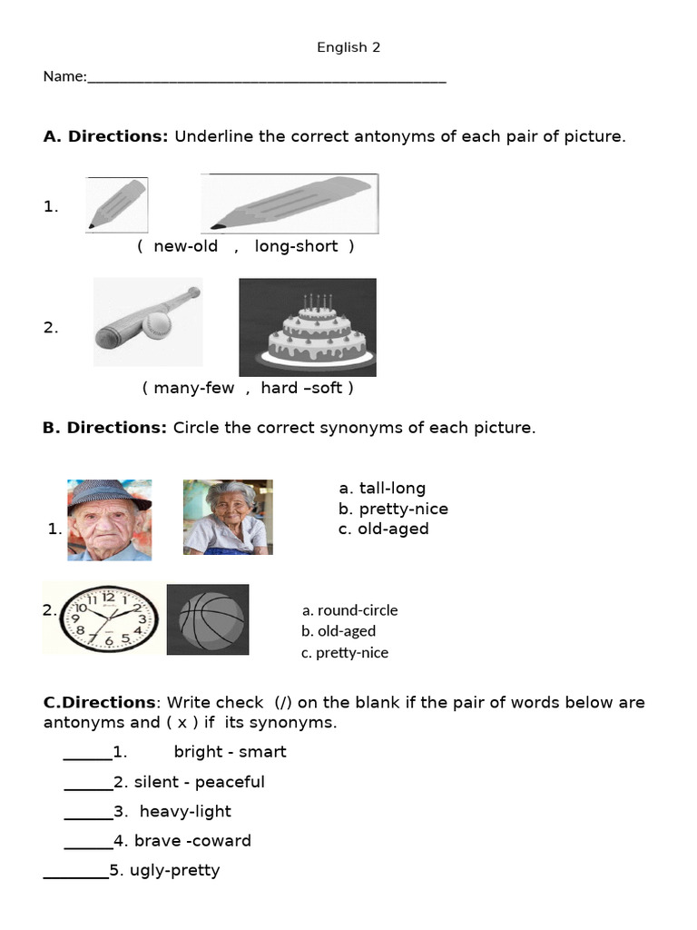 English 2 | PDF