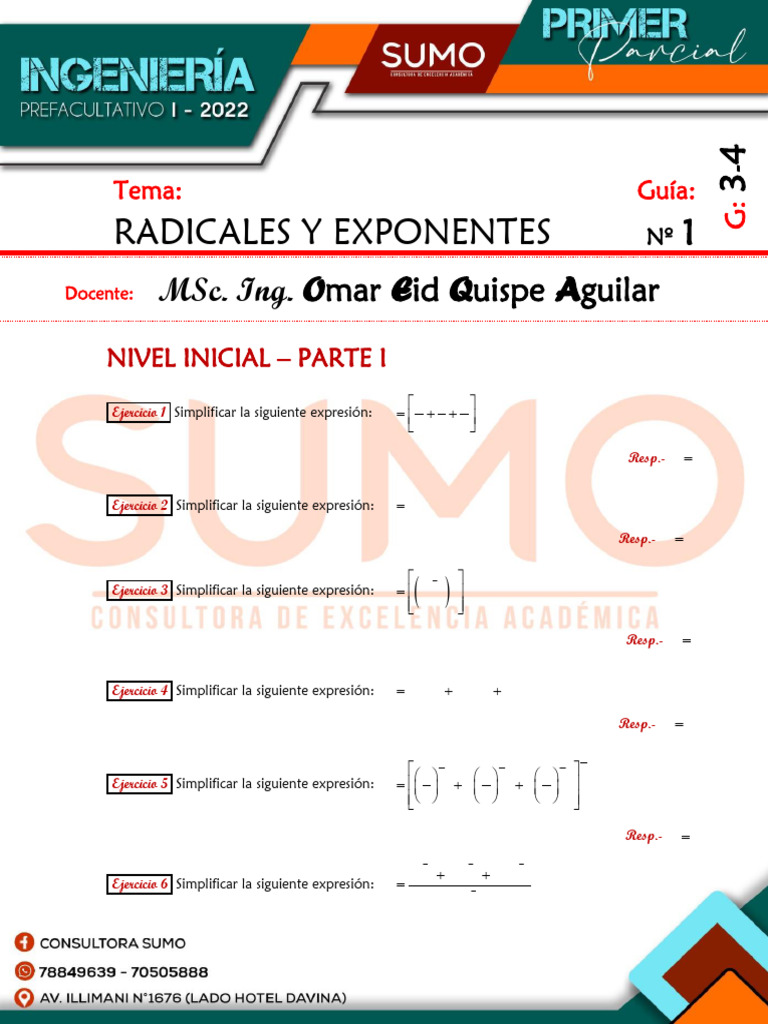 Práctica MATE SUMO Nº1 | PDF