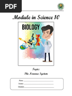 Q3 Science 10 Module 3 | PDF | Neuron | Nervous System