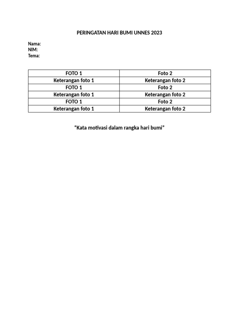 Template PHB Unnes 2023 | PDF
