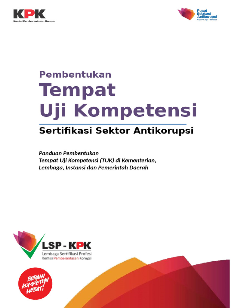 Pedoman Pembentukan TUK sektor Antikorupsi 2021 | PDF
