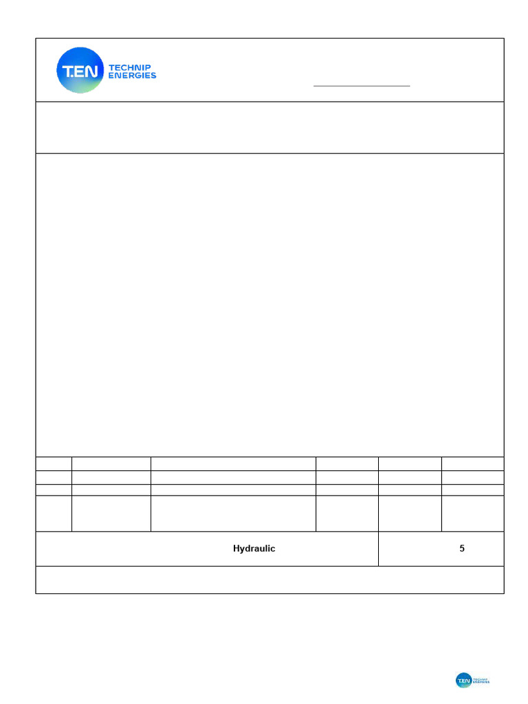 Hydraulic System Flushing Method of Statement | PDF | Valve | Equipment