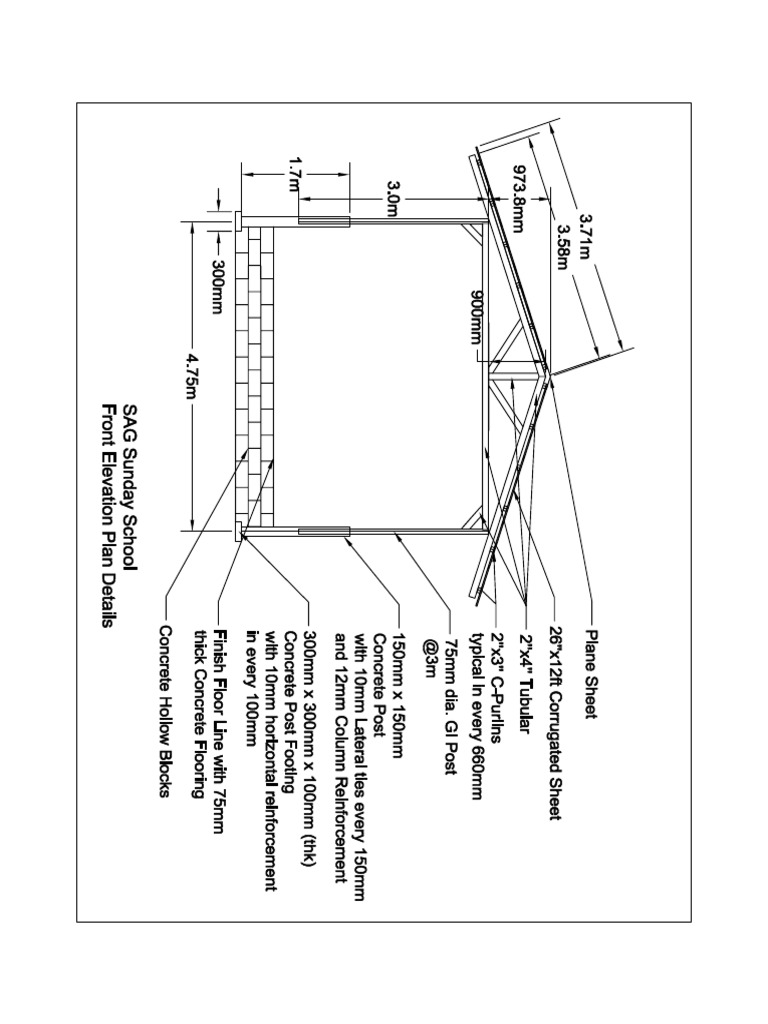 SAG SS Front Elevation | PDF