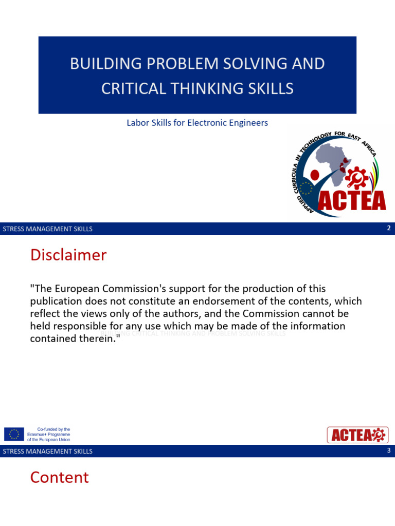 CH10 ACTEA PowerPoint Stress - Management | PDF | Stress Management ...