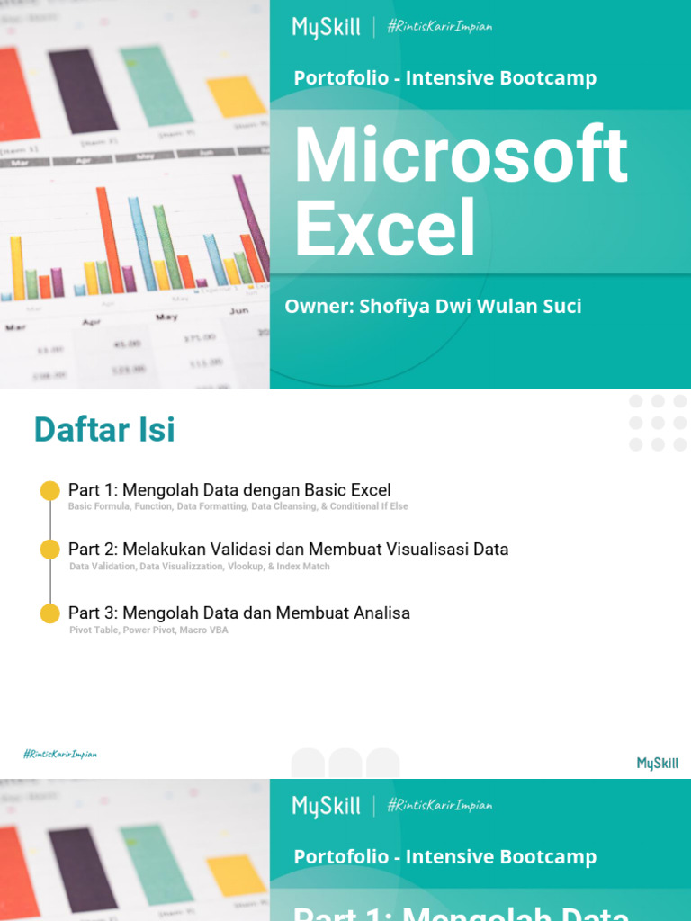PPT BOOTHCAMP EXCEL PART 1 | PDF