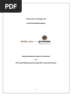 PRAN Generation Process for NPS Subscribers | PDF