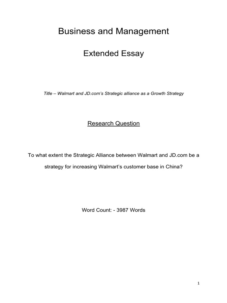 EE_Sample_1 | PDF | E Commerce | Walmart