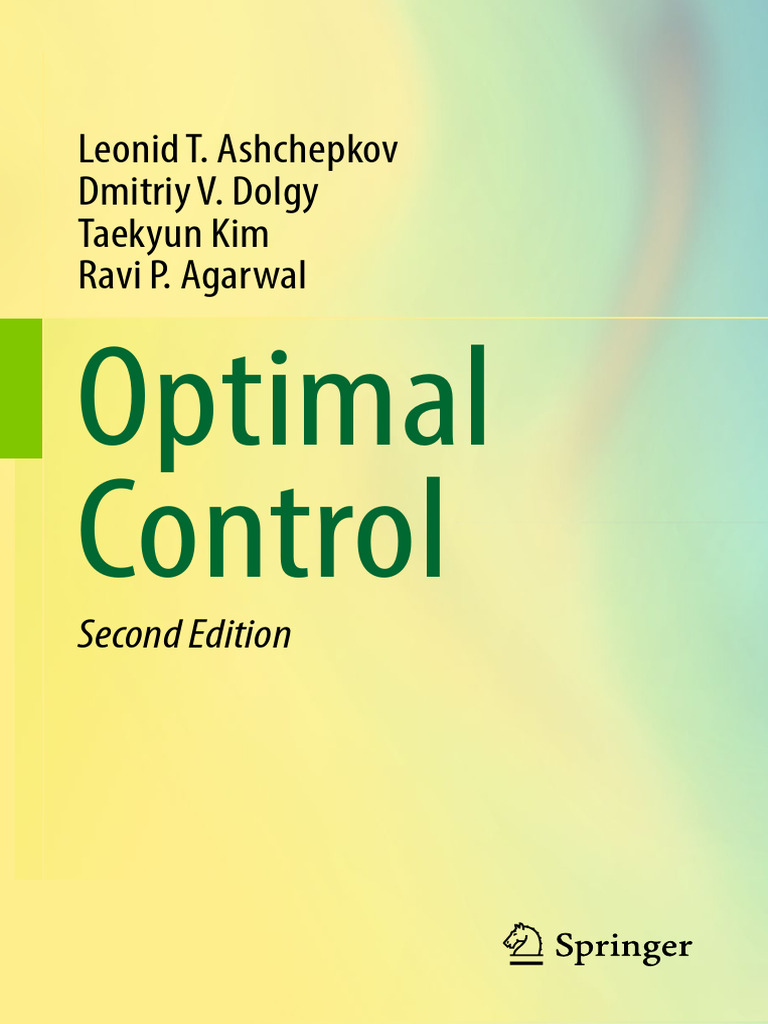 Optimal Control: Leonid T. Ashchepkov Dmitriy V. Dolgy Taekyun Kim Ravi ...