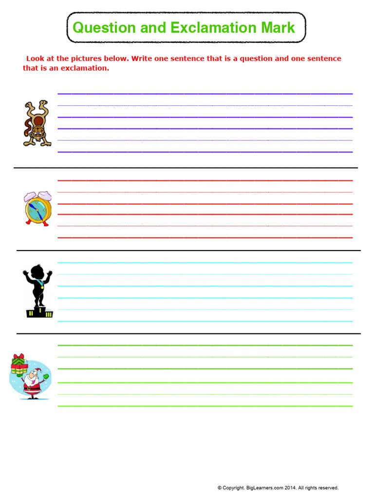 Question and Exclamation Mark | PDF