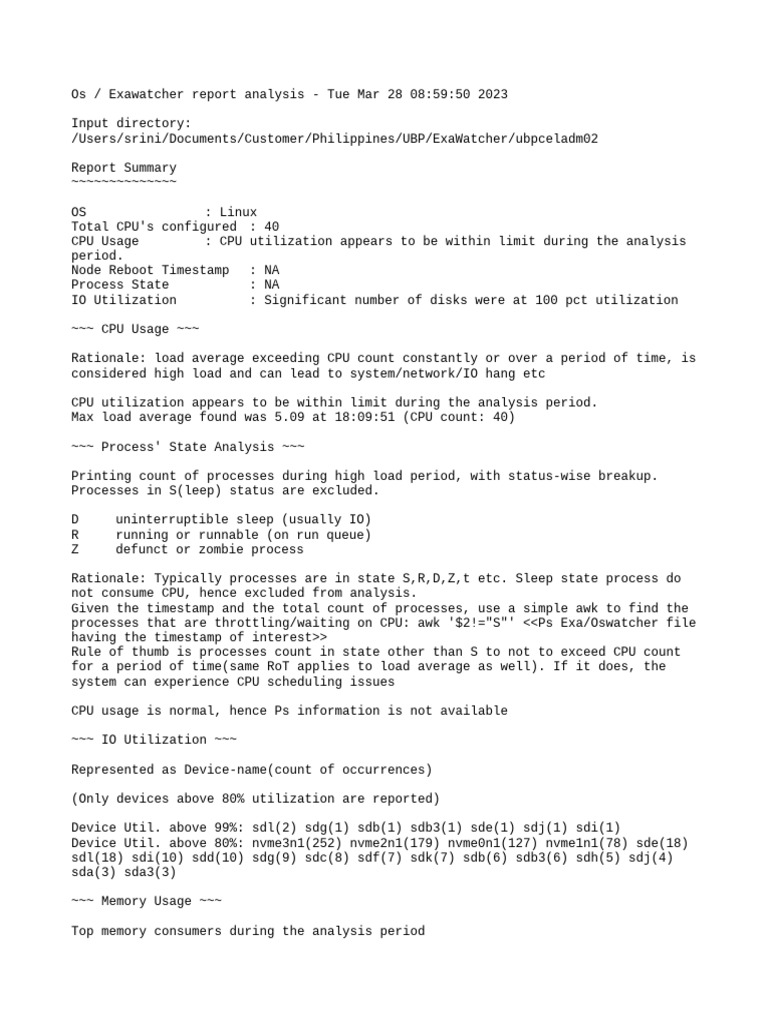 Os Parser Report 08 59 50 Mar 28 | PDF