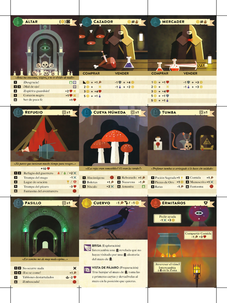 Cartas Mini Rogue Full | PDF