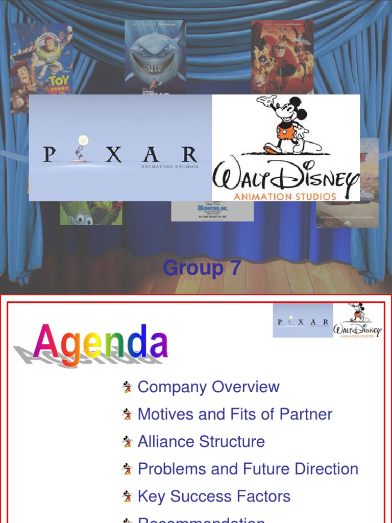 Disney Pixar PPT.332194447 | PDF | Pixar | The Walt Disney Company