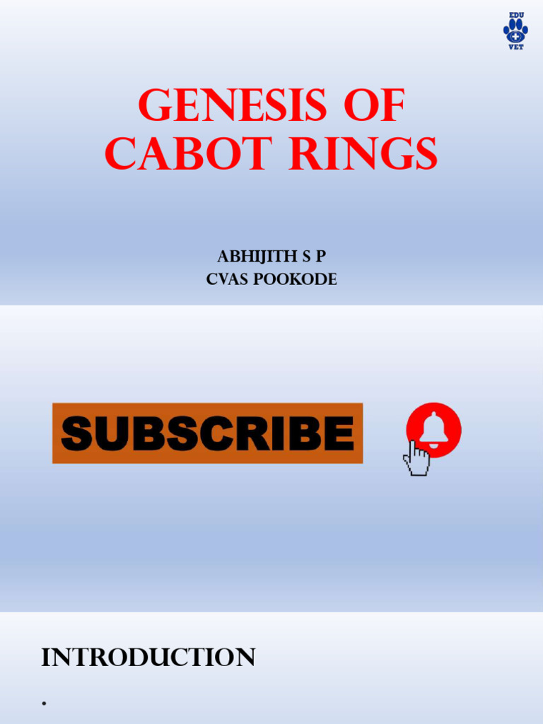 Cabot Rings: Rare Erythrocyte Abnormality | PDF