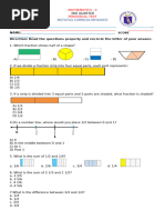 Grade 4 Matatag Math Diagnostic Test | PDF | Euclid | Euclidean Geometry