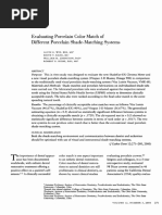 Stump Shade Technical Tip | PDF | Tooth | Tooth Enamel