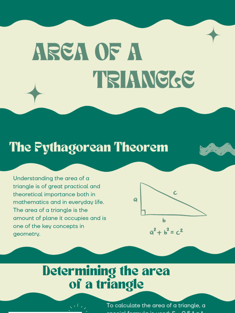 Area of a triangle | PDF | Triangle | Area