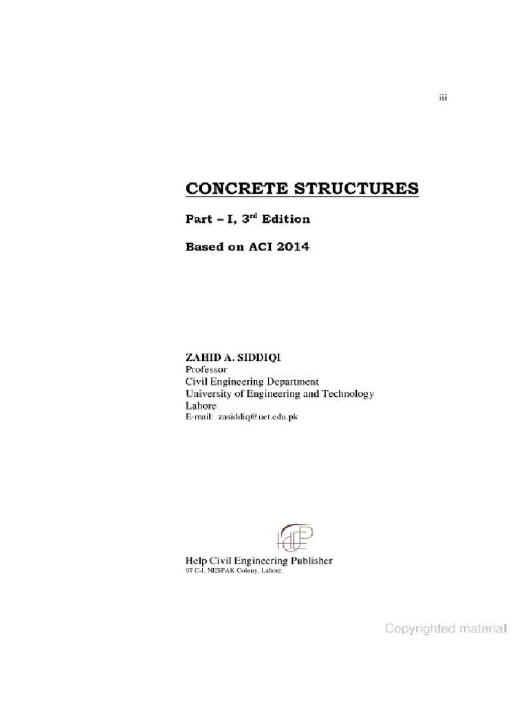 122 244 Concrete Structures 3rd Edition PDF Free | PDF | Beam (Structure) | Building Engineering