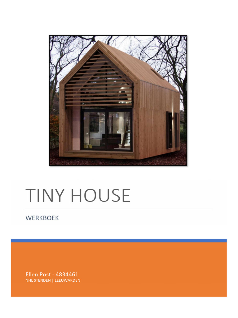 Werkboek Tiny House | PDF