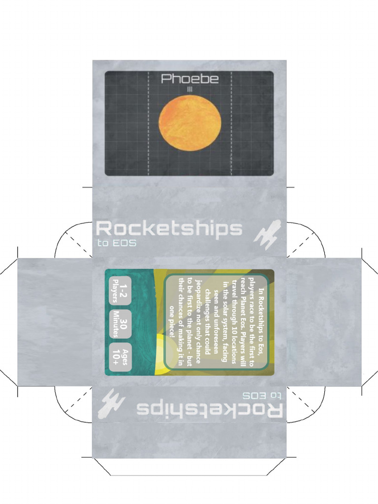 Rocketship To Eos Custom Box | PDF