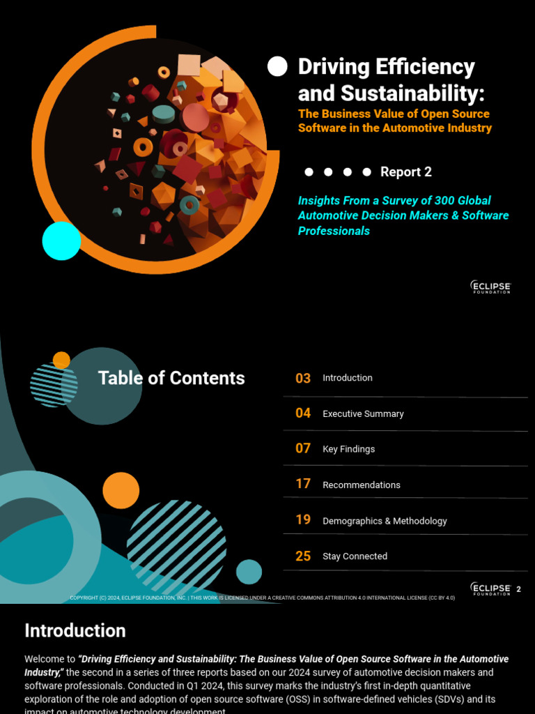 Driving Efficiency and Sustainability - The Business Value of OSS in ...