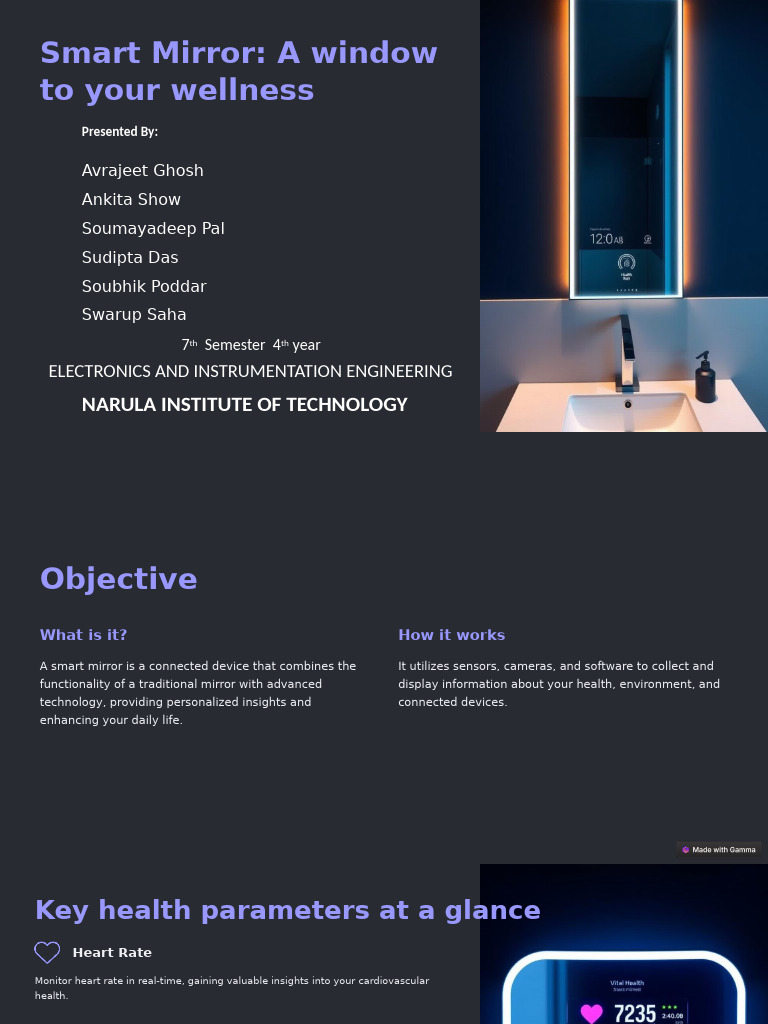 Smart-Mirror-A-window-to-your-wellness | PDF | Computing