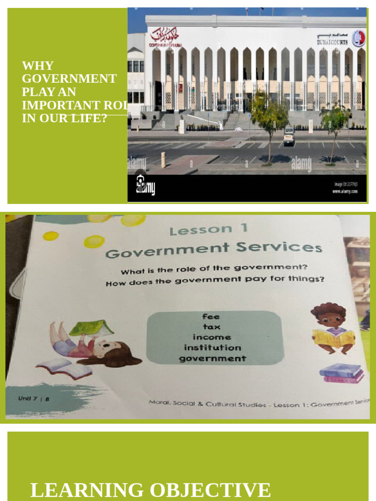 Lesson 1 Government Services | PDF