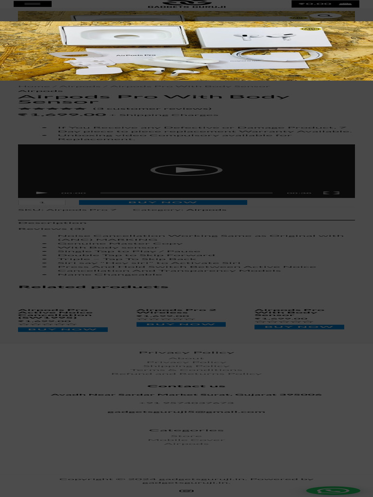 APro With Body Sensor – gadgetsguruji.in | PDF