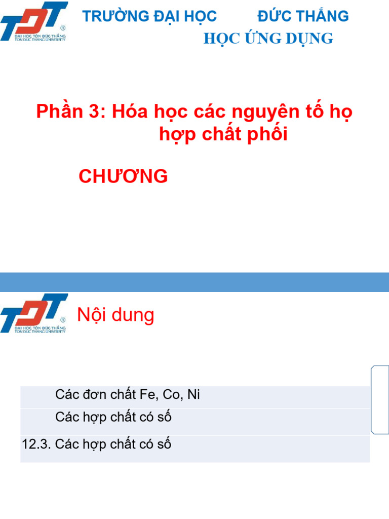 Chuong 12 | PDF