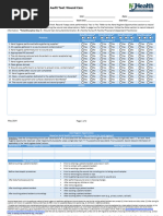 ICN Daily Round Checklist | PDF | Hygiene | Hand Washing