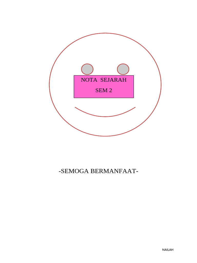 Nota Sejarah Sem2 | PDF