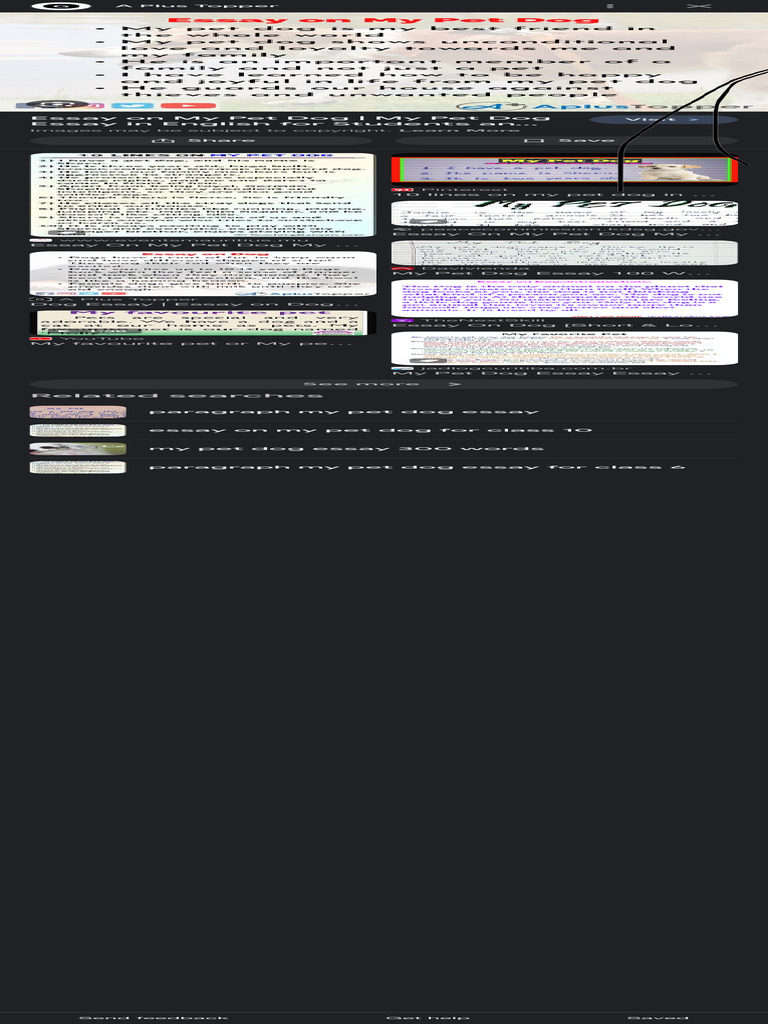 Dog Eassy - Google Search | PDF