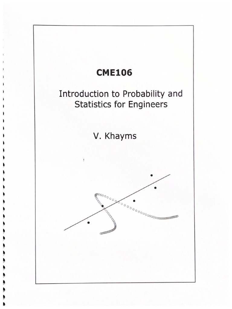 CME 106 Course Reader | PDF