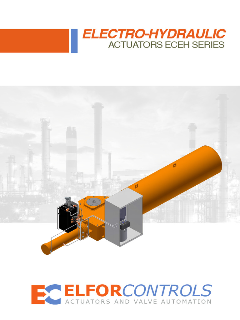 ECEH Series Electro-Hydraulic Actuators | PDF | Actuator | Alternating Current