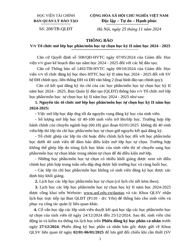 TB Mon Tu Chon HK2 (24-25) | PDF